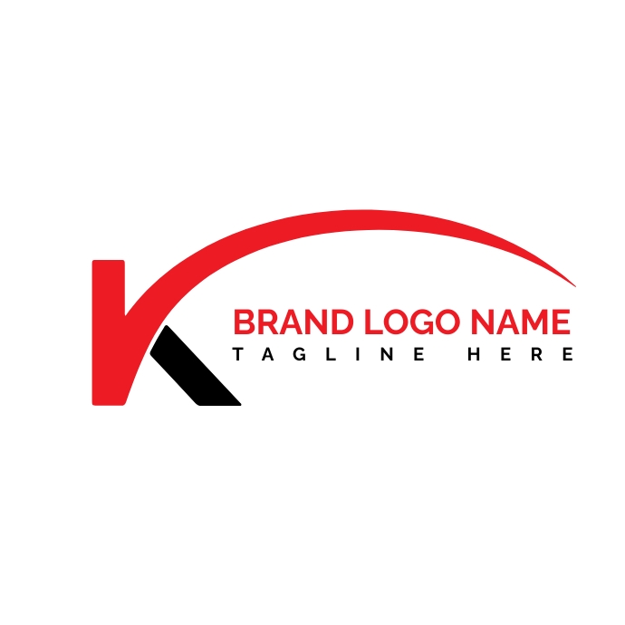 Copy of K logo design| Company logo | PosterMyWall